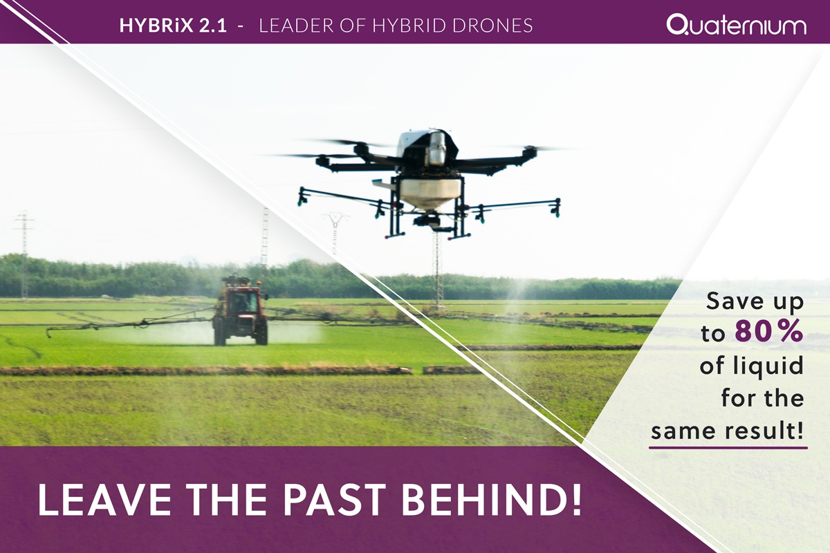 Agriculture drones displace traditional farming methods – Quaternium